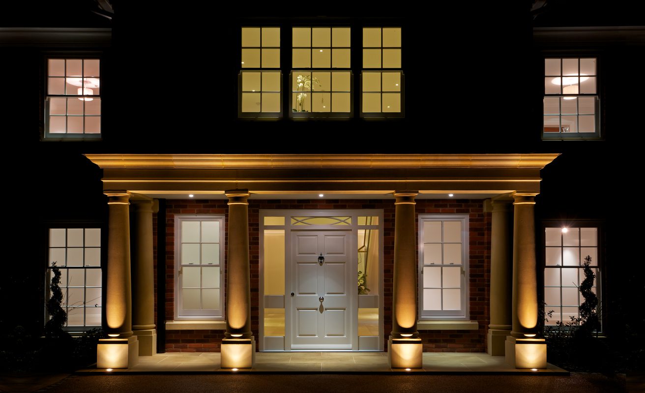 Benefits of Winter Landscape Lighting - Summer Rain Irrigation Sprinklers